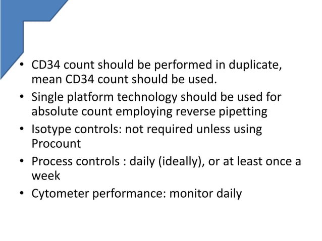 Stem cell enumeration | PPTX