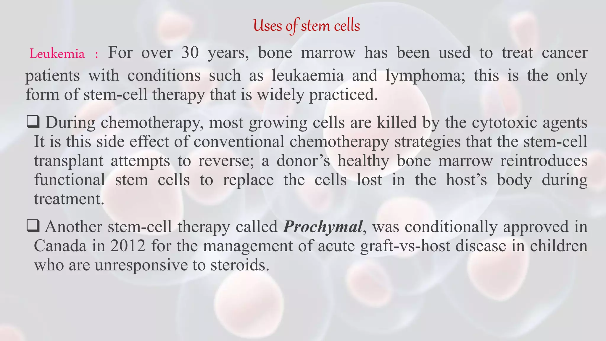 Stem cell therapy & gene therapy | PPTX
