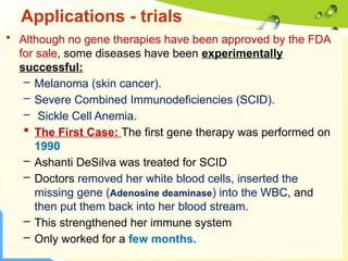 Comprehensive Overview of Stem Cell Therapy and Gene Therapy in ...