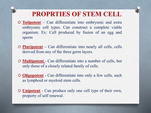 Stem cell & it's types | PPTX | Infertility | Reproductive Health