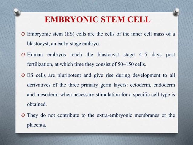 Stem cell & it's types | PPTX | Infertility | Reproductive Health