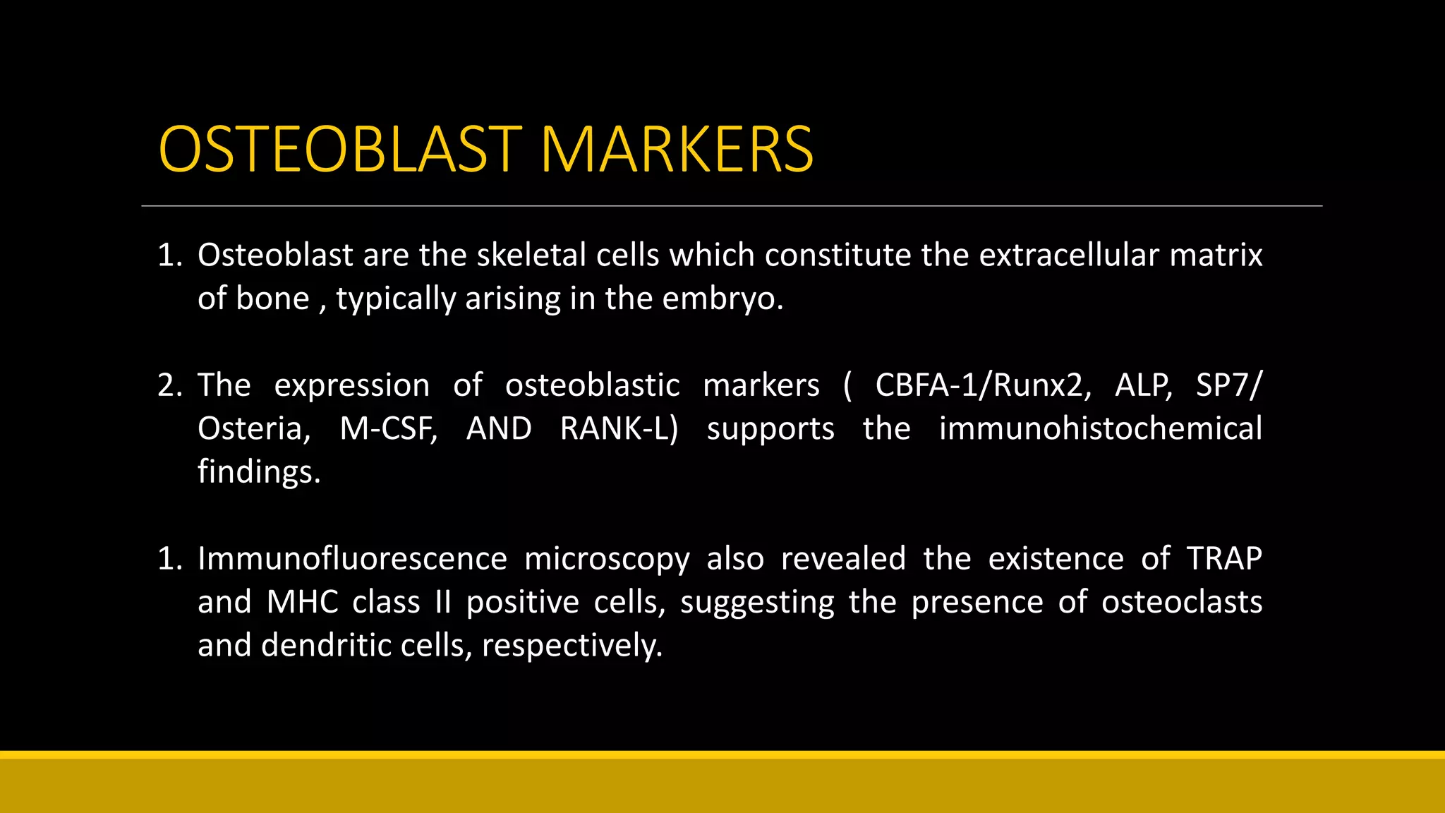 Stem cell markers | PPTX