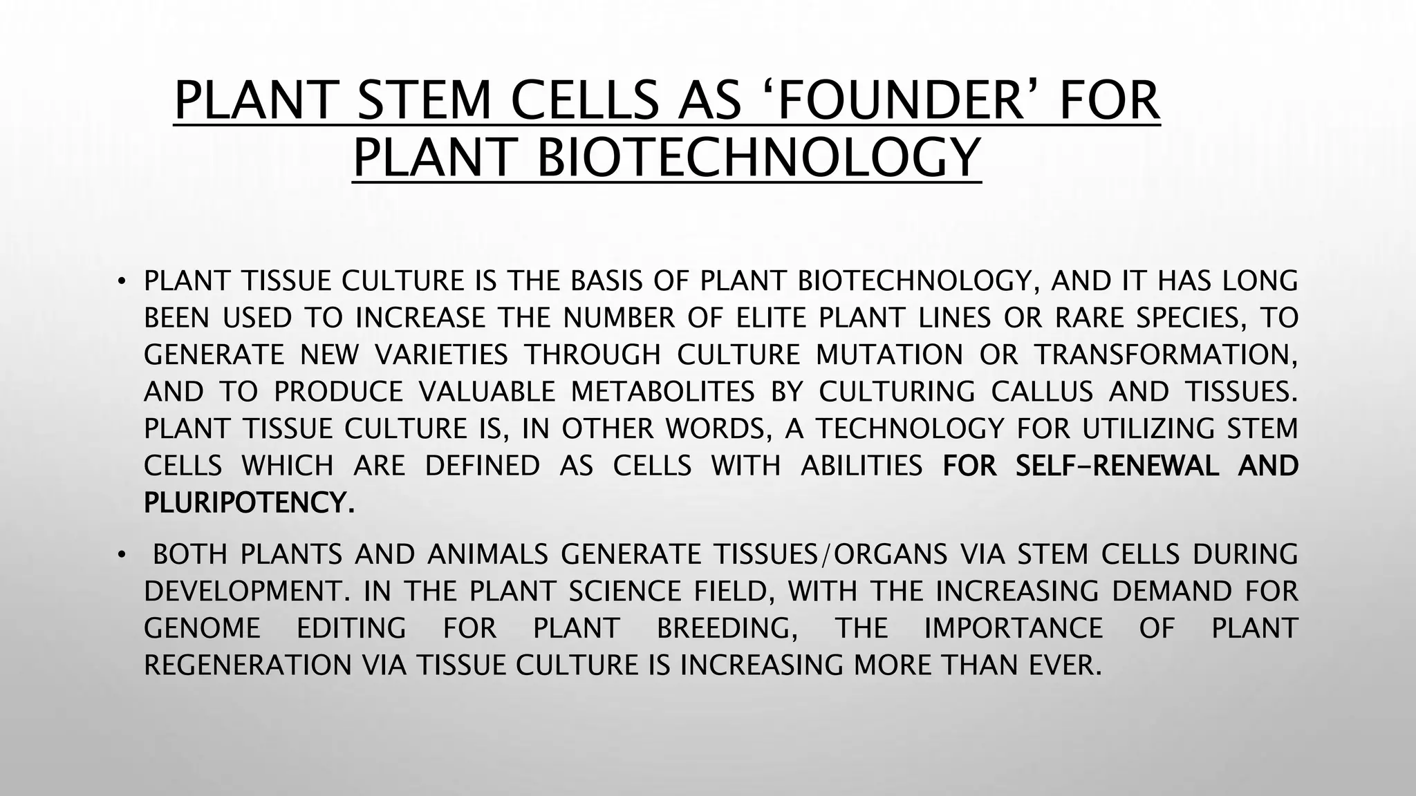 Stem cell reformation in plants (1).pptx