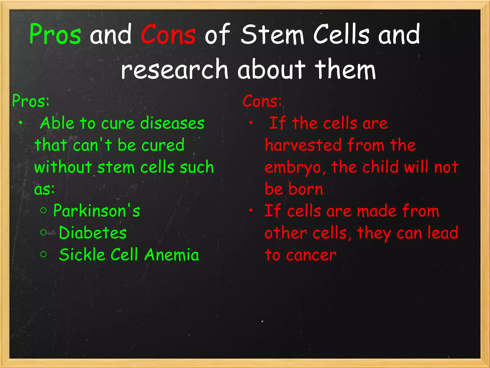 Stem Cell Research | PPT