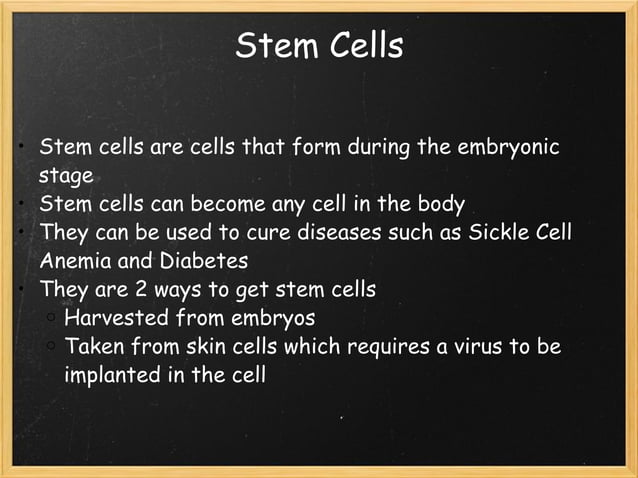Stem Cell Research | PPT
