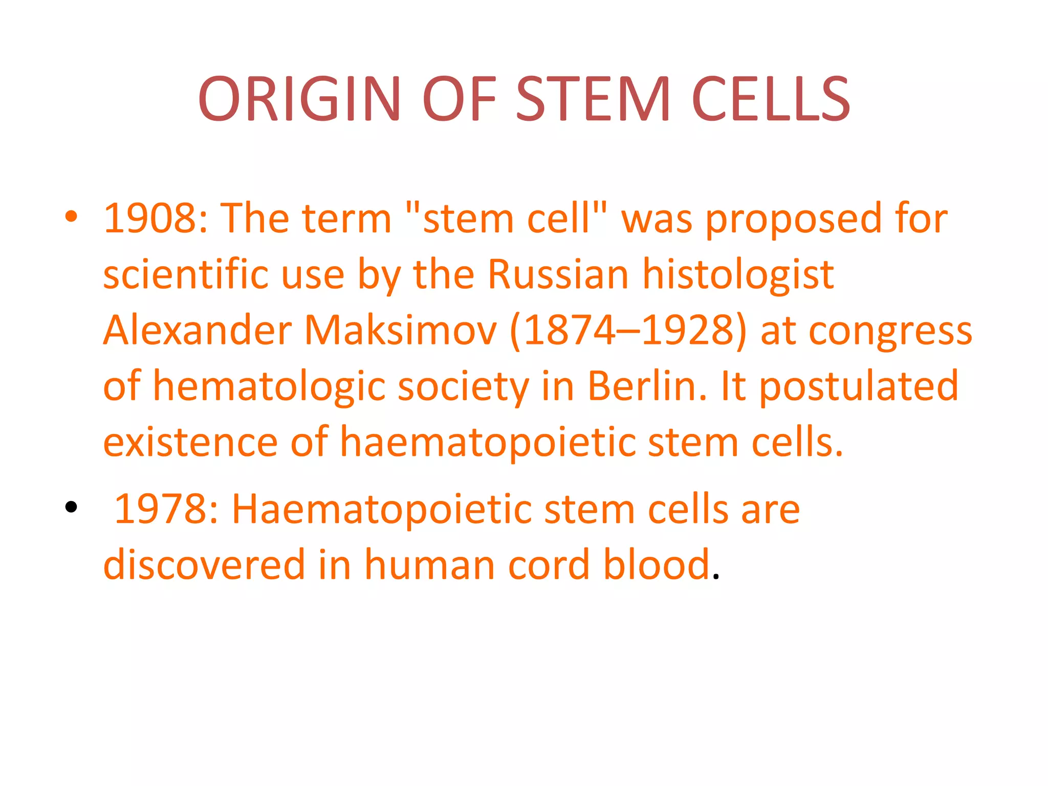 Stem cells basics | PPT