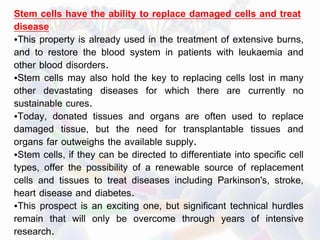 Stem cells | PPTX