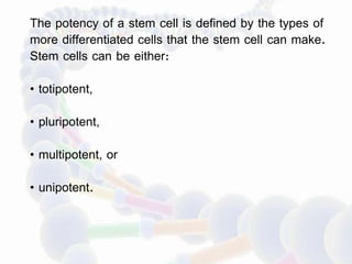 Stem cells | PPTX