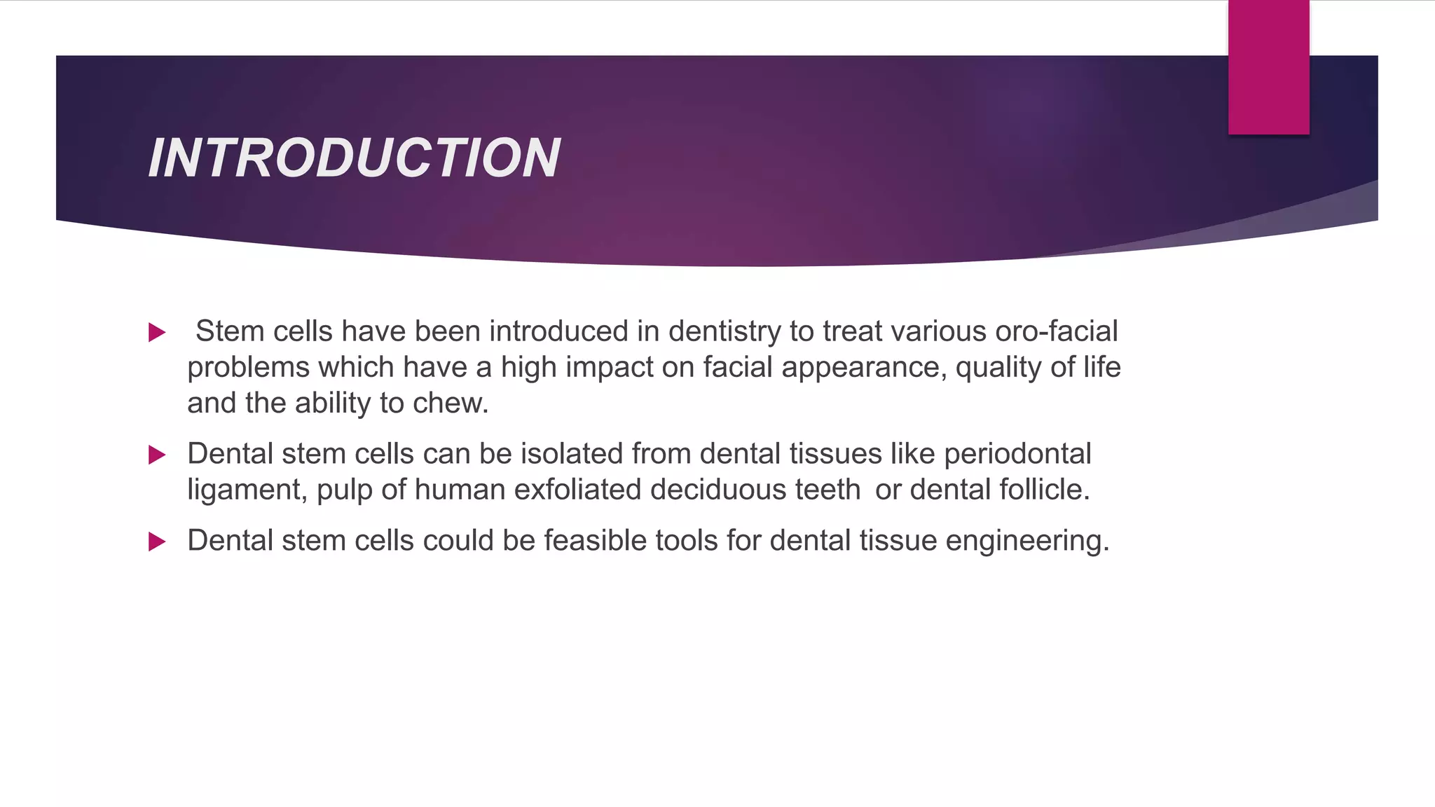 Stem cells in regeneration | PPTX