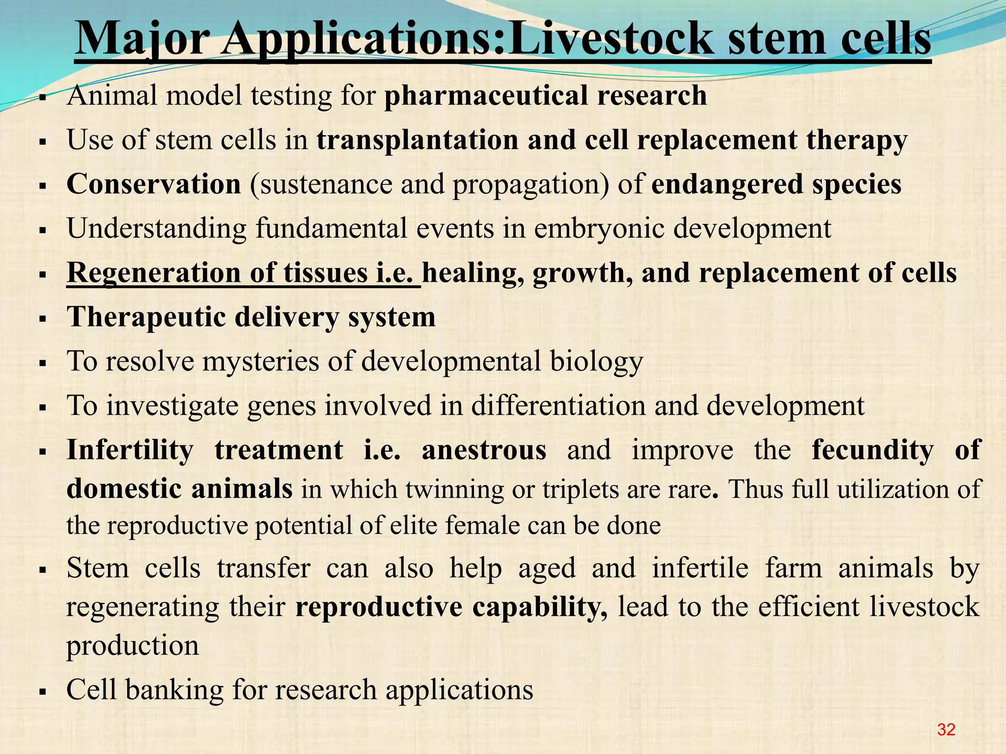 Stem Cell Technology and its Clinical Application | PDF