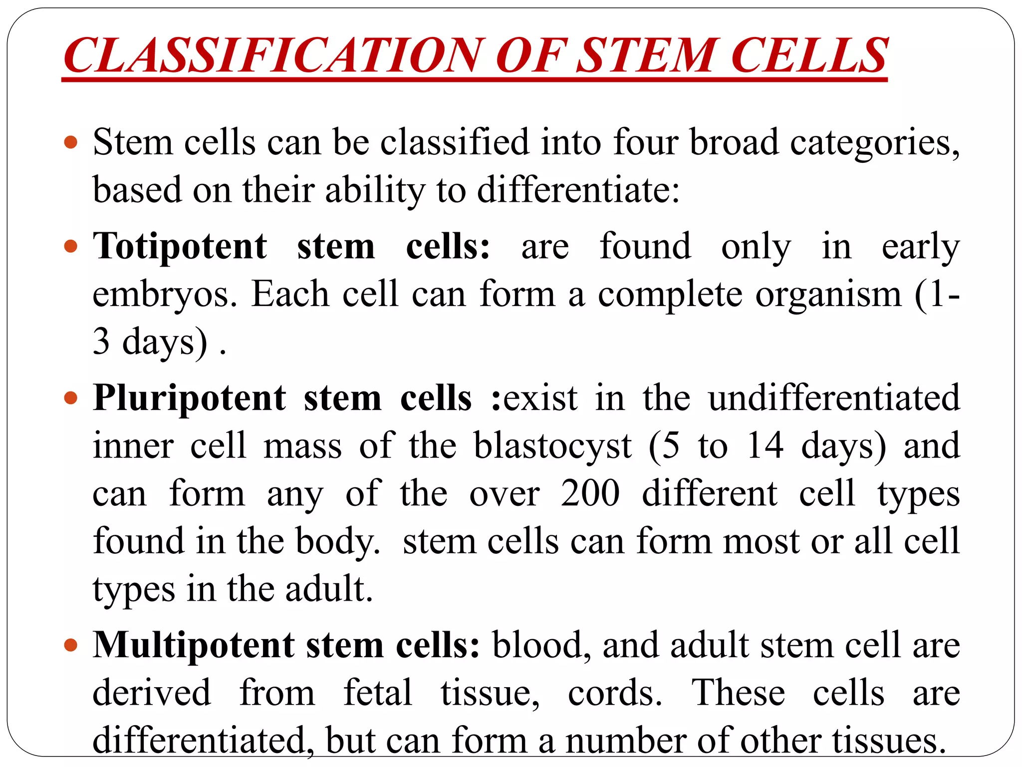 Stem cells | PPTX