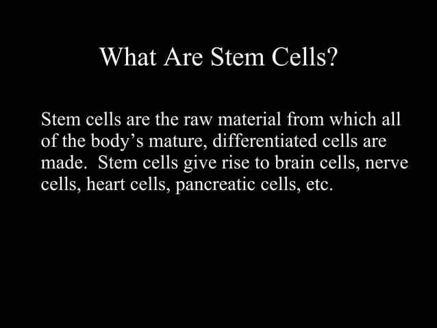 Stem cells background | PPT