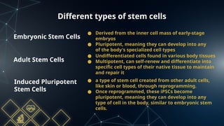 Stem Cells and Regenerative Medicine.pptx