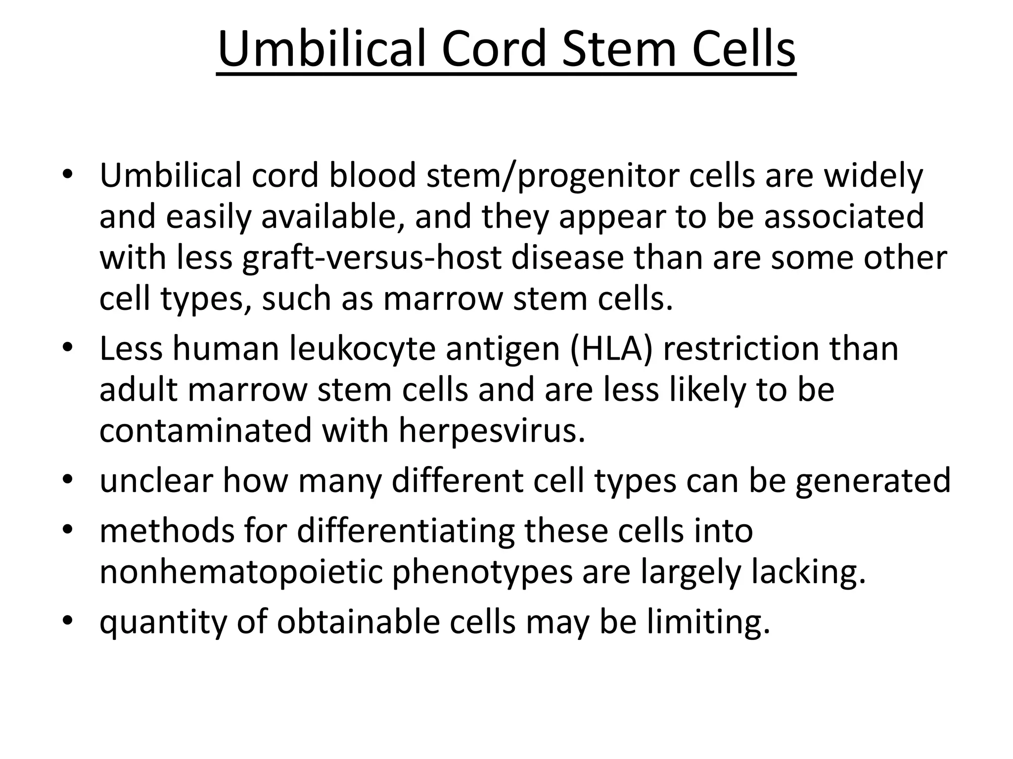 Stem cells biology and their application in clinical medicine | PPTX