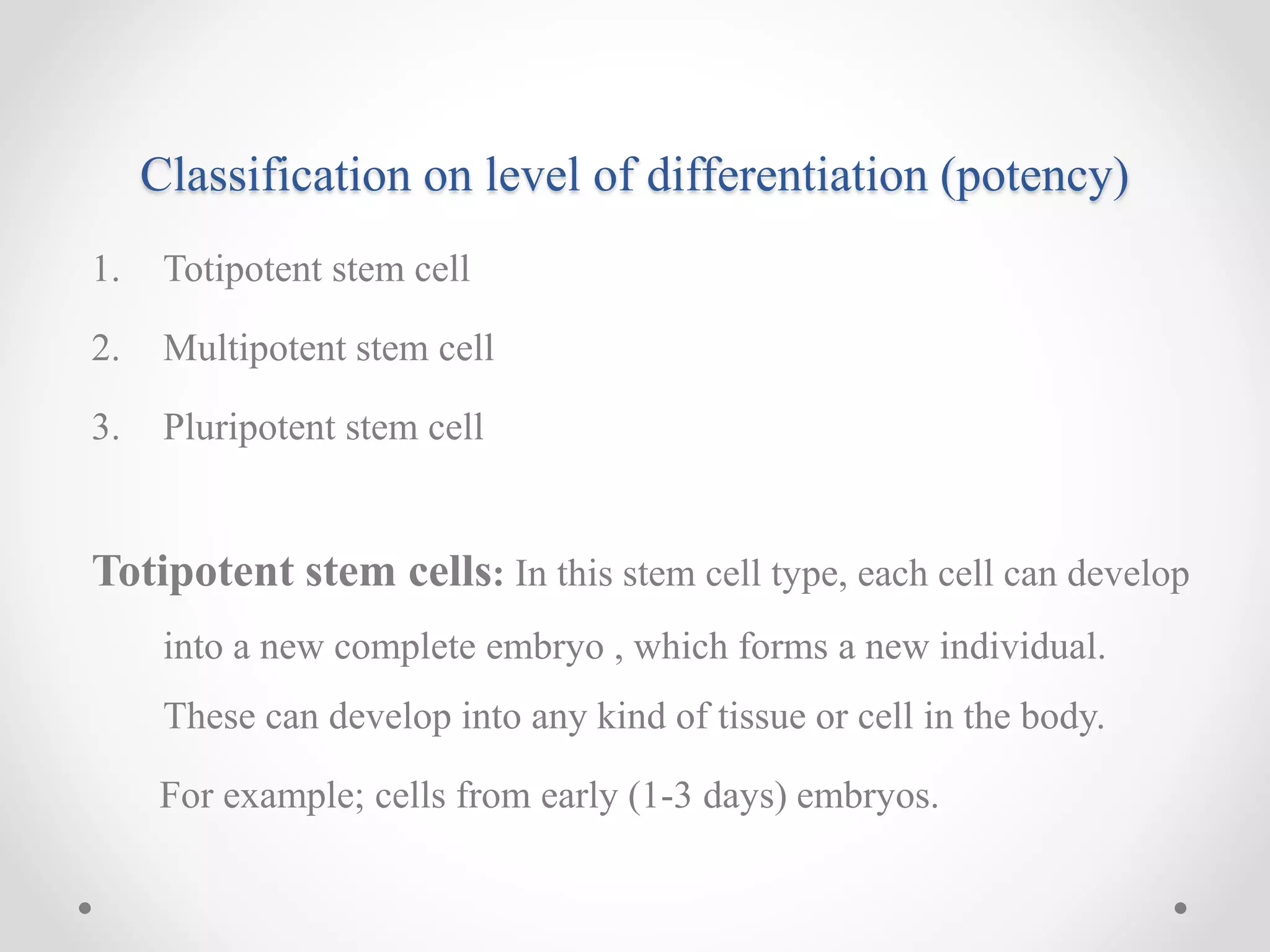 Stem cell technology | PPTX
