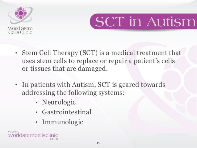 Stem cell treatment for autism - tyredmeeting