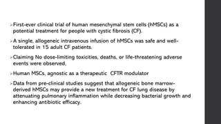 STEM CELL THERAPY FOR CYSTIC FIBROSIS, research updates.pdf