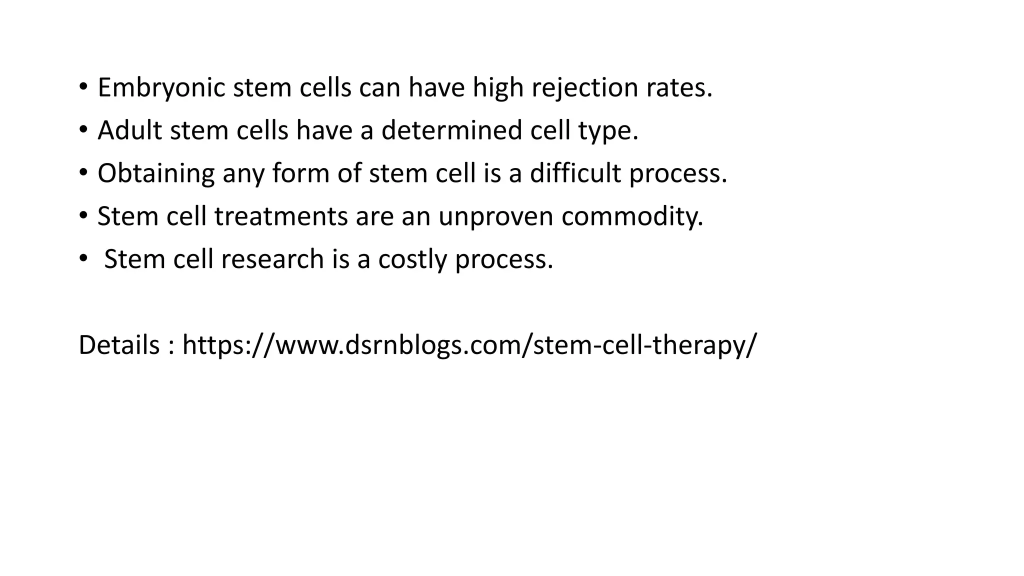STEM CELL THERAPY | PPTX