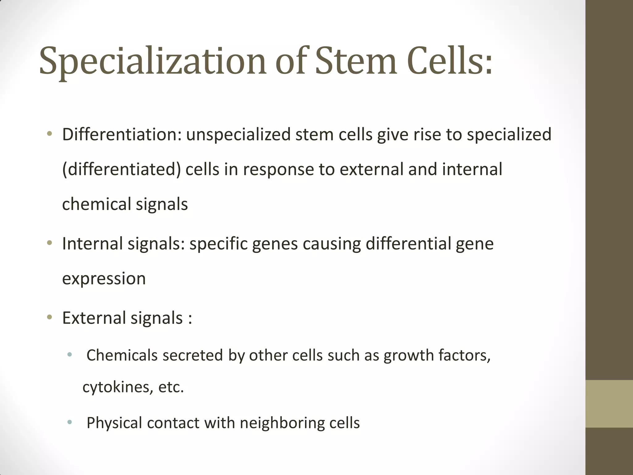Stemcell therapy Pharmacology | PDF