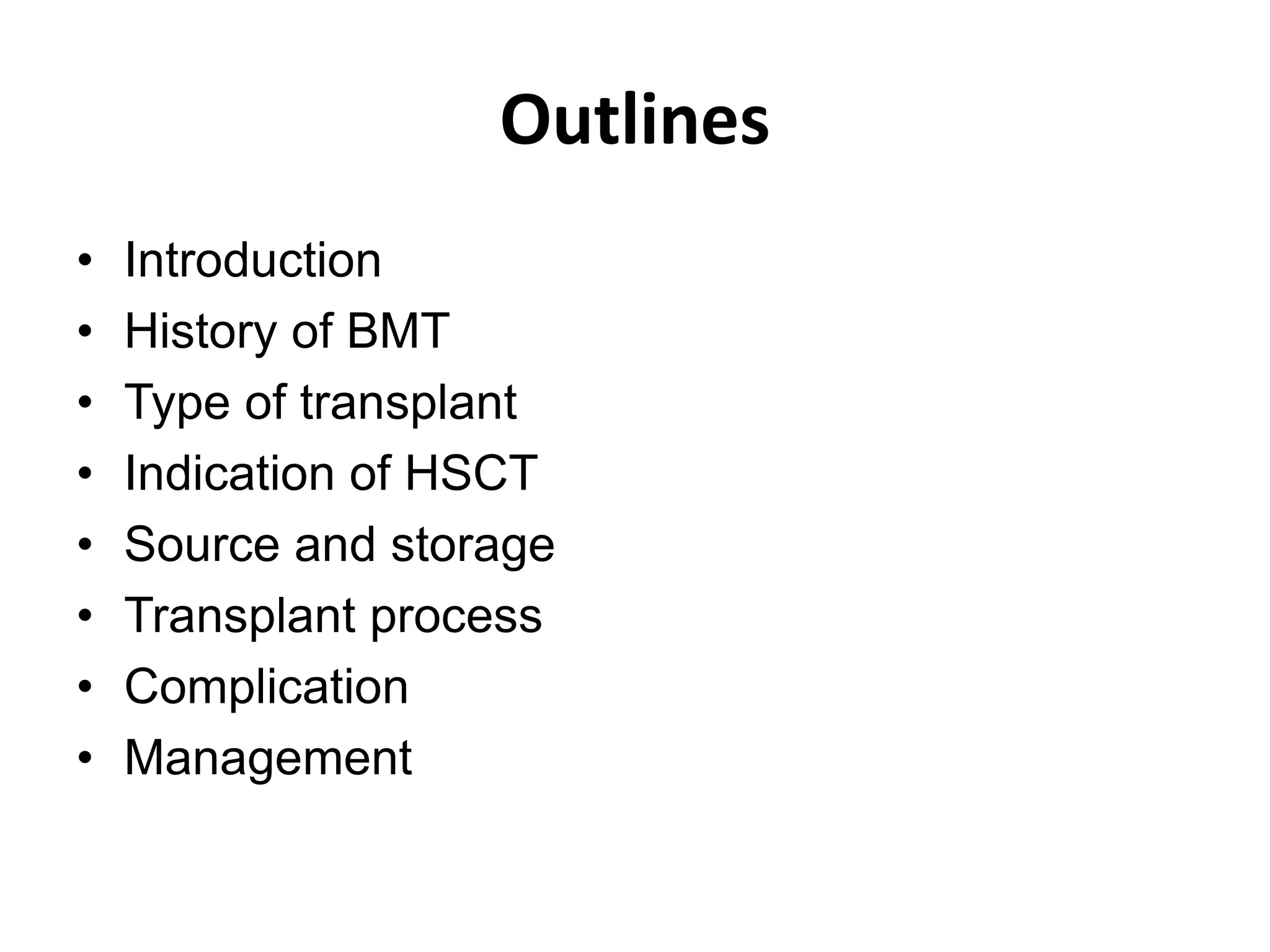 Stem cell transplant | PPTX