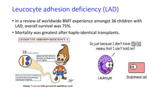 Stem cell transplantation for primary immunodeficiency diseases | PPTX