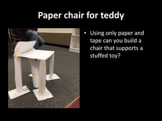 STEM challenges slideshow | PPTX