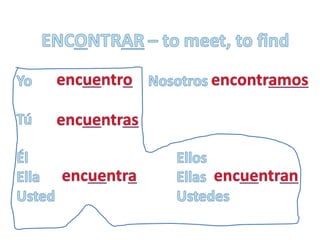 Encontrar Conjugation