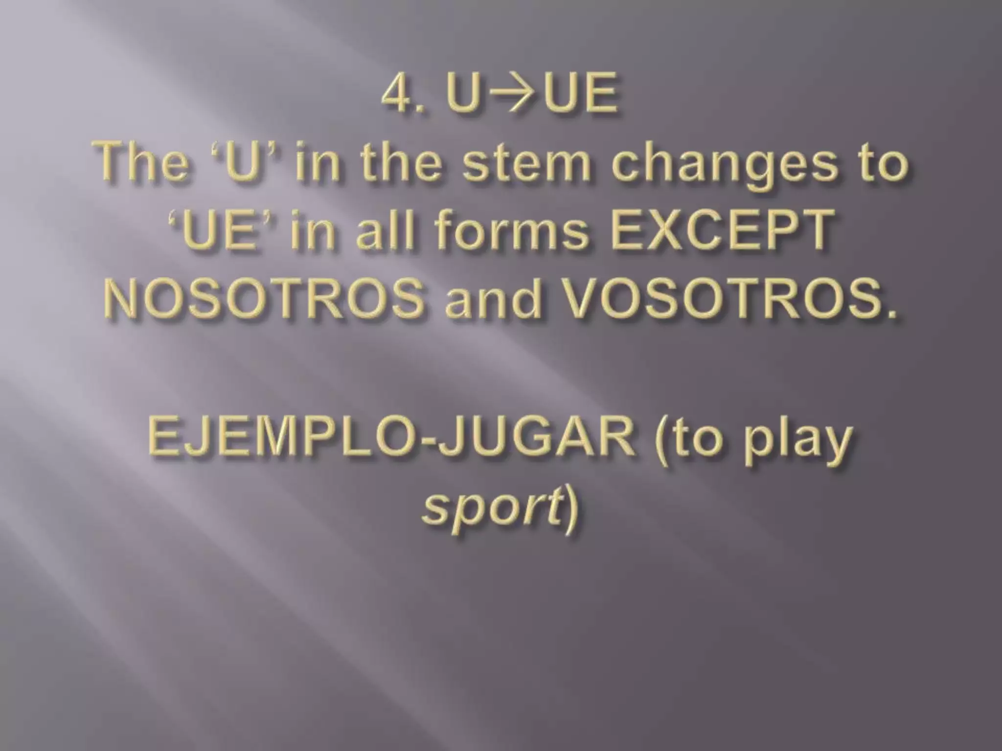 Stem change boot verbs notes | PPTX