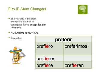 Stem changers | PPT