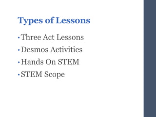 STEM Class 7-8 Overview | PPTX | Education
