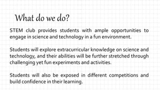 STEM Club | PPTX