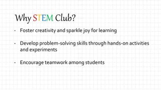 STEM Club | PPTX