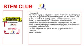 Stem club evaluation slide | PPT