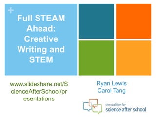 STEM and Creative Writing | PPT