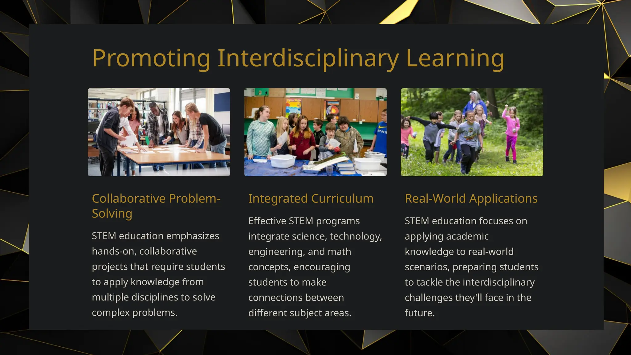 An introduction to stem integrated education .pptx