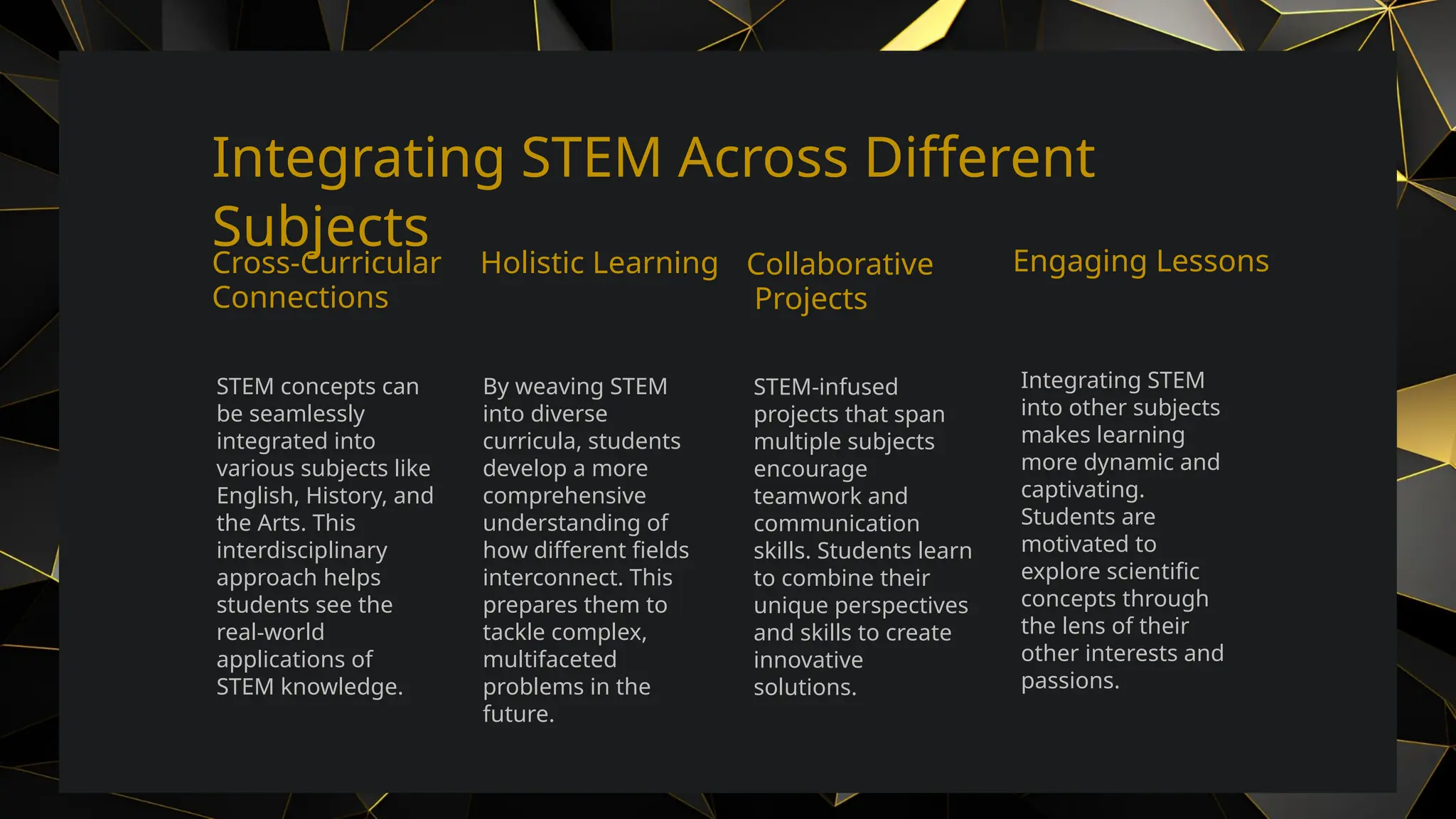 An introduction to stem integrated education .pptx