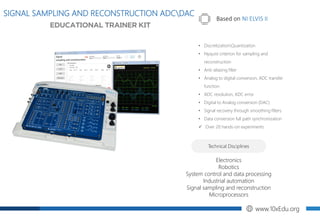 STEM educational trainer kits based on NI ELVIS and NI myDAQ | PDF