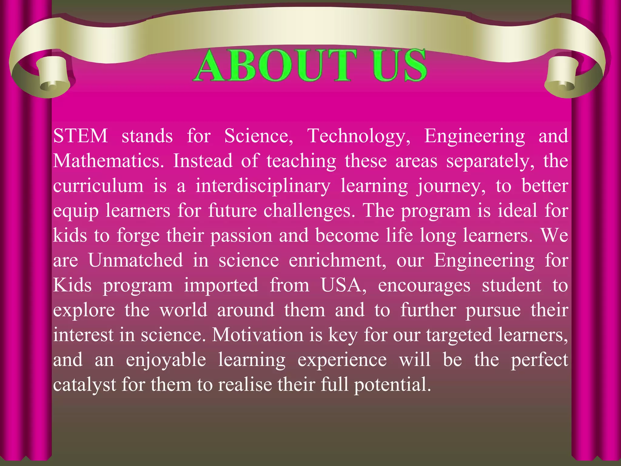 STEM Education in Schools for Skill Development | PPT