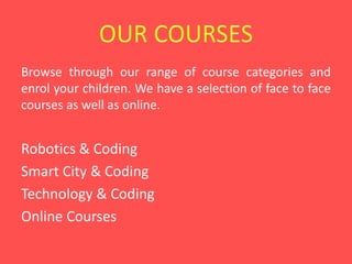 Robotics Coding for Kids | PPTX