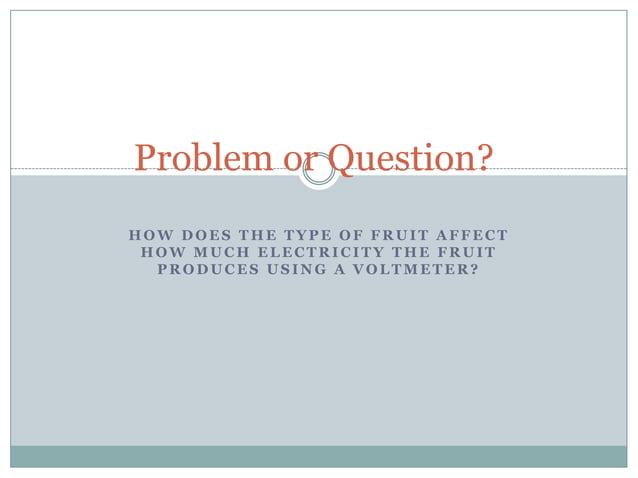 Stem fair project | PPT