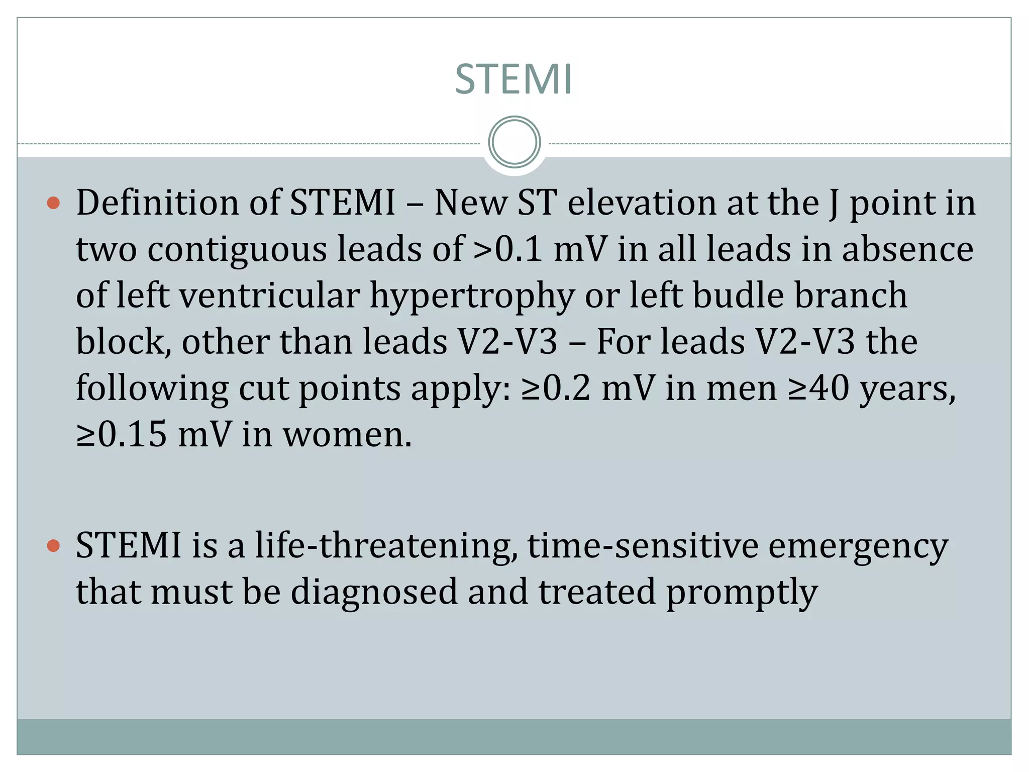 Stemi | PPTX