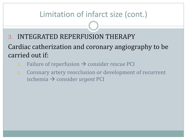 Stemi | PPTX | Heart and Cardiovascular Diseases | Diseases and Conditions