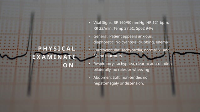ST Elevated Myocardial Infarction (STEMI): Case Report | PPTX