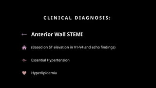 ST Elevated Myocardial Infarction (STEMI): Case Report | PPTX