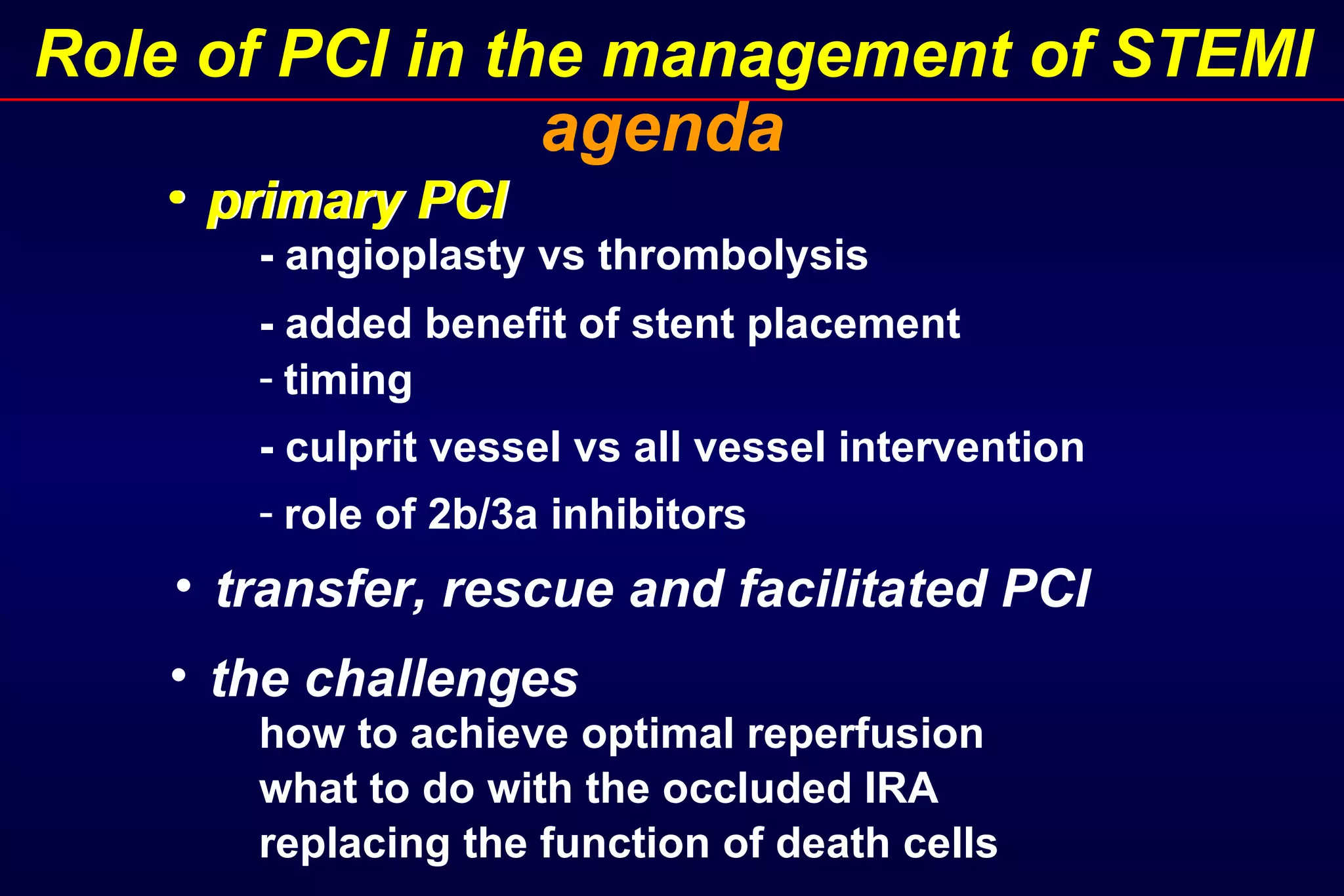 STEMI - Cath Lab | PPT