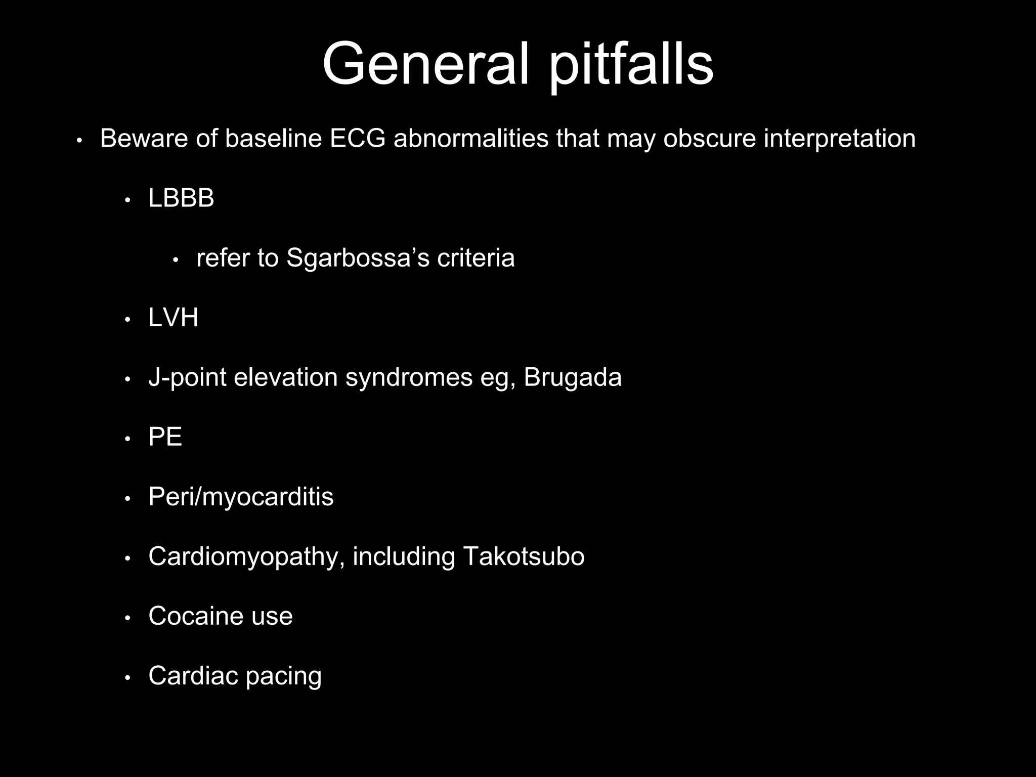 Stemi criteria | PPTX