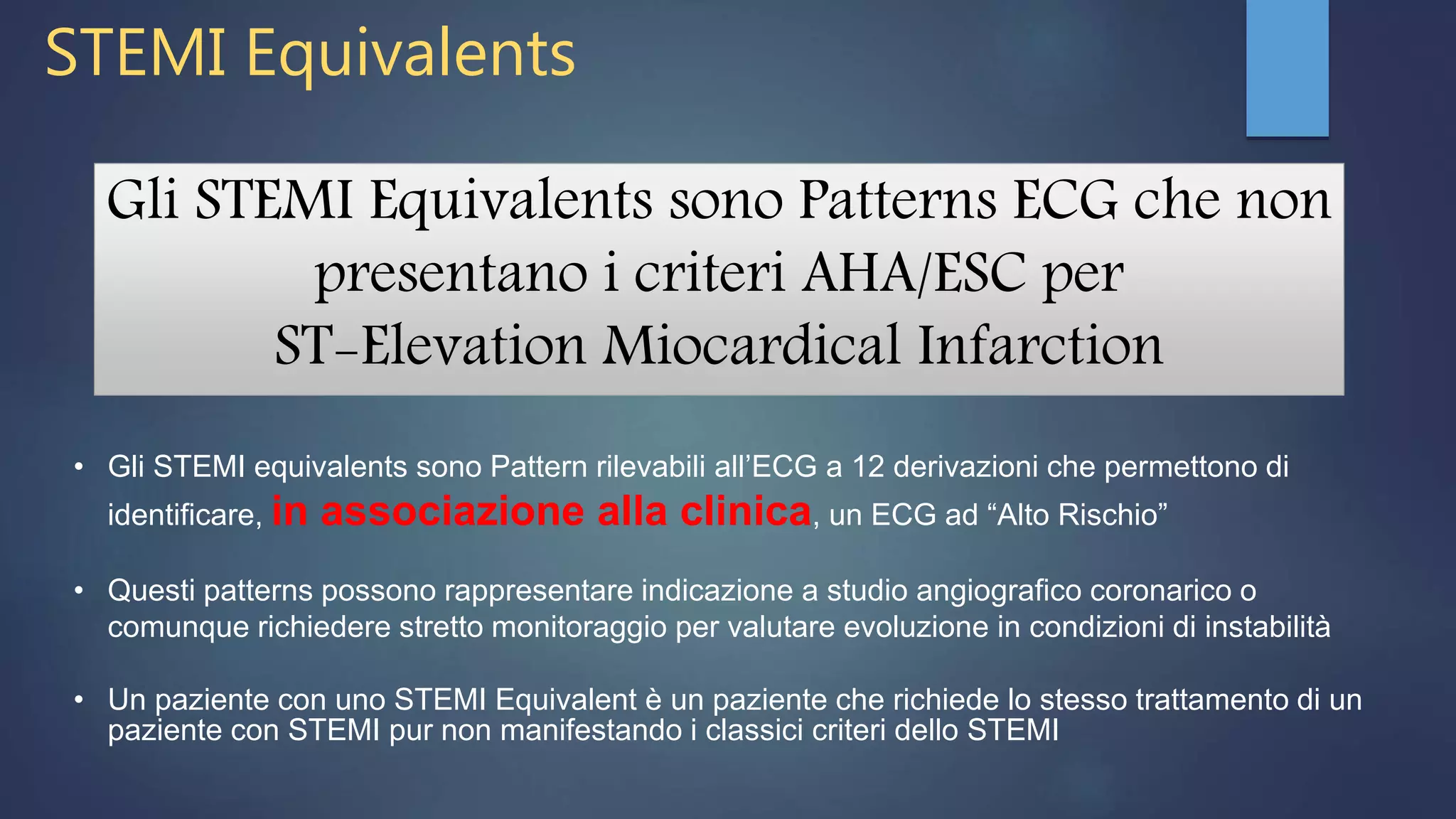 Stemi equivalents | PPTX