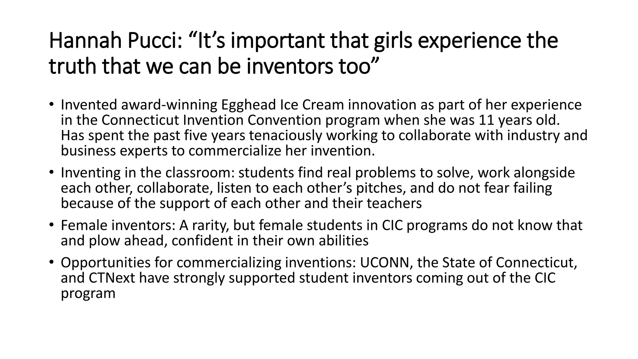 Student Inventors: What We Need in Our Schools | PPT