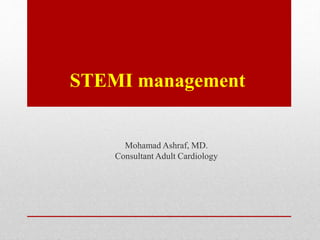 STEMI F5.pptx | First Aid | Injuries