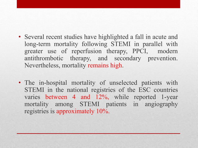 STEMI F5.pptx | First Aid | Injuries